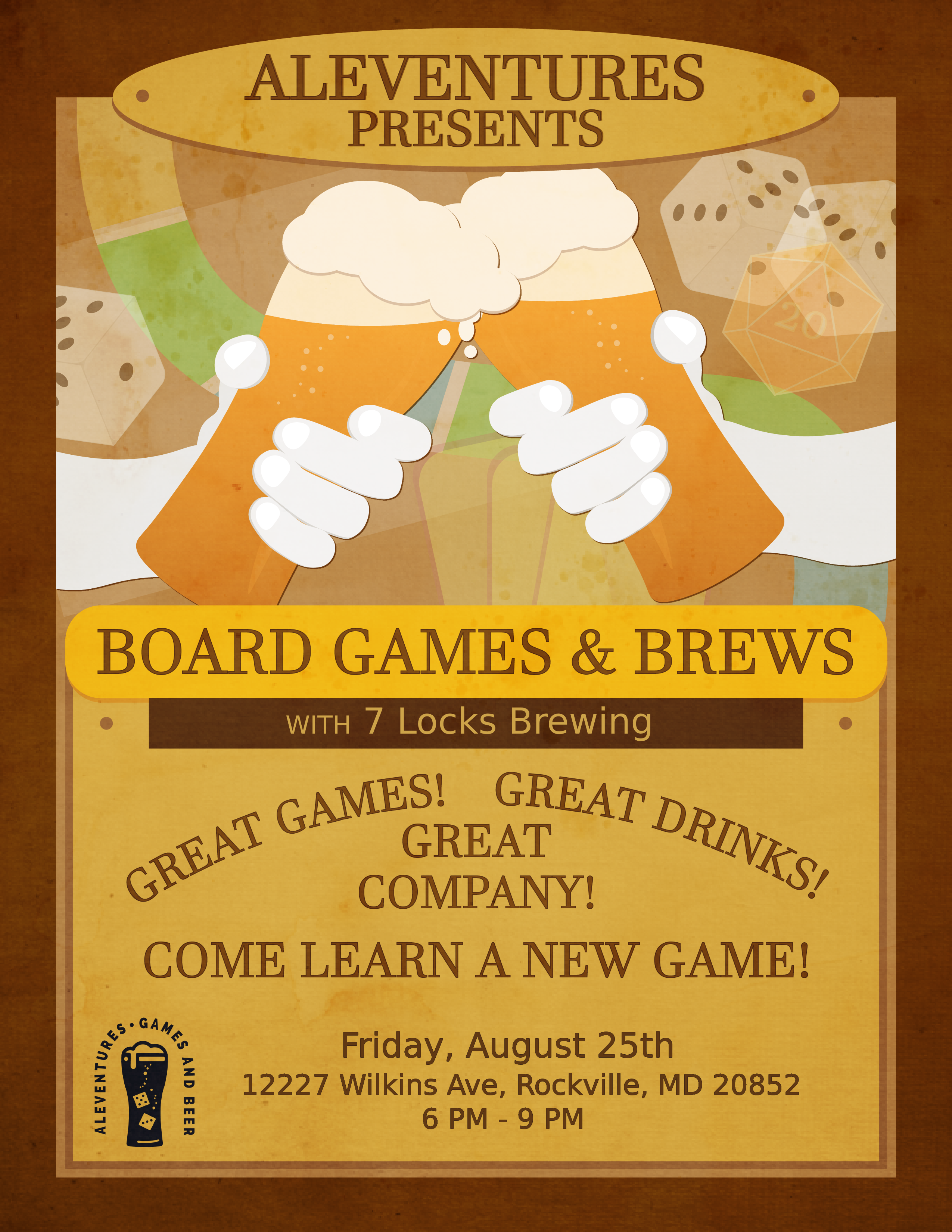 Game Night – 7 Locks Brewing